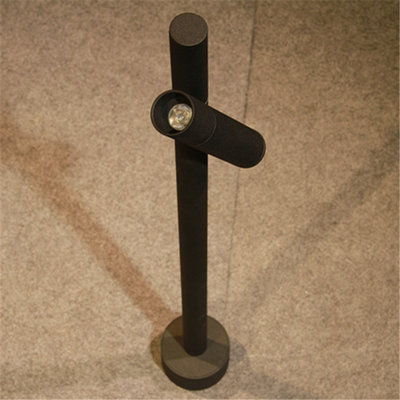 LED waterproof outdoor garden light with IP65, 3W, black housing