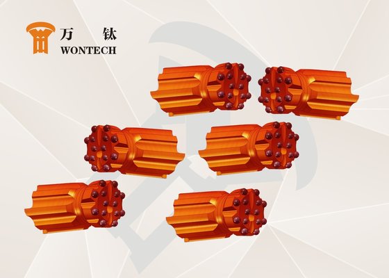 Foundation Drilling Top Hammer Drilling Tools High Wearing Resistance