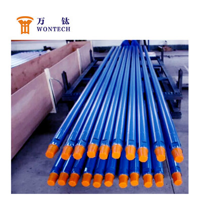 High Flatness DTH Drill Pipe For Deep Well Drilling 127mm/152mm Corrosion Resistance