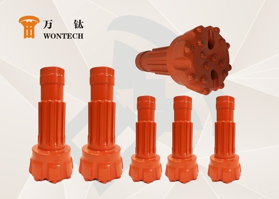 RHC Steel DTH Drill Bit Work In Different Altitude Long Lasting Service Life