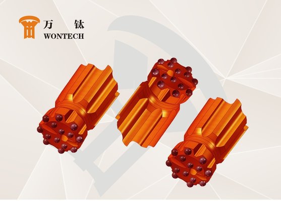Geological Exploration Taper Button Bits Rock Drilling Tools Abrasion Resistance