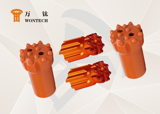 Geological Exploration Taper Button Bits Rock Drilling Tools Abrasion Resistance