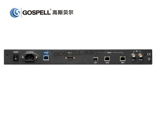 Digital Television IP QAM Modulator Receive MPEG-2 TS , 4 CAS Encryption