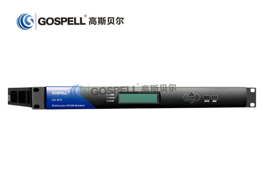 Digital Television IP QAM Modulator Receive MPEG-2 TS , 4 CAS Encryption