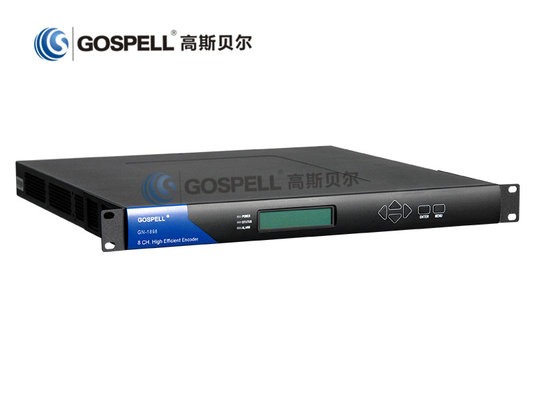 VBR/CBR Video Encoding Digital TV Encoder , MPEG4 H.264 SD Encoder With IP