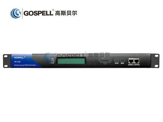 HD Video DTV Modulator Digital TV Headend 32 QAM Modulation Support Web Browser