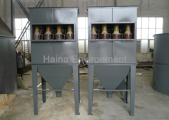 High Effiency Ceramic Multi Cyclone Dust Collector ISO9001 Certification