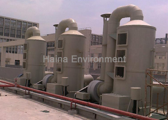 PoIypropyIene Acid Fume Scrubber for H2S04 / HCL / HF Treatment