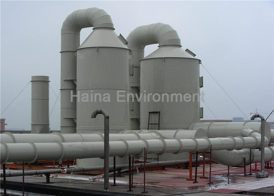 Professional Acid Fume Scrubber for Electroplating / Hardware Industry 97 % Efficiency