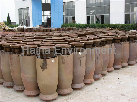 High Temperature Resistance Dust Collector Ceramic Cyclone Gas Treatment