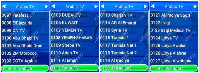 Smart TV Arabic IPTV Set Top Box Android Network Player , Live Sky Sports beIN MBC Melody HBO FOX