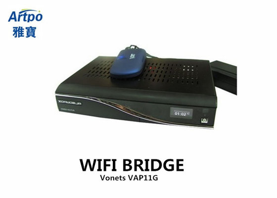 Vonets WIFI Bridge DVB Accessories VAP 11G RJ45 Port for Satellite Decoder Parts