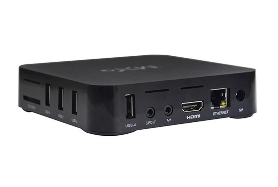 MXQ Android Smart TV Box Amlogic S805 Quad Core Android4.4 Support 3D WIFI Lan Miracast Airplay