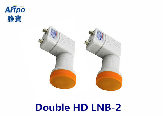 HD Dual LNB Ku Band DVB Accessories Dual Twin Output for TV Satellite Receivers