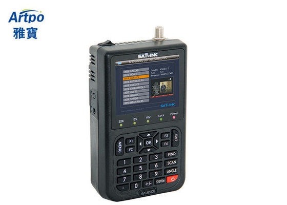 3.5'' LCD DVB-S Electronic Digital Satellite Finder Meter &amp; Spectrum Analyzer Satlink WS-6902