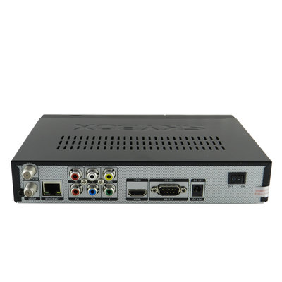 Skybox F3s FTA DVB S2 Decoder Full HD Vfd Display Support GPRS LAN CA PVR CCCAM