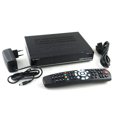 Skybox F3s FTA DVB S2 Decoder Full HD Vfd Display Support GPRS LAN CA PVR CCCAM