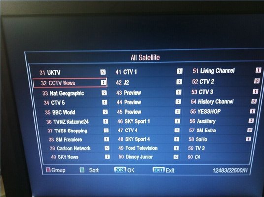 Full HD 1080P Original Satellite Receiver Skybox M3 STB Support IR / Biss / CCCAM