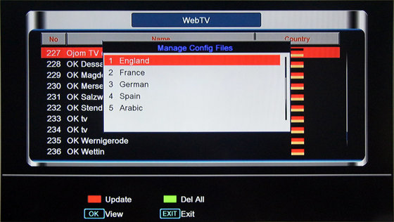 SKYBOX V8 S-V8 DVB S2 Digital Satelite Receiver Support 3G / Web TV / Youpron / IPTV