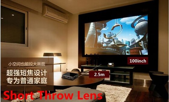 Full HD Wireless Home Cinema Android Smart Projector Protable MINI DLP Digital 3D Android Proyector