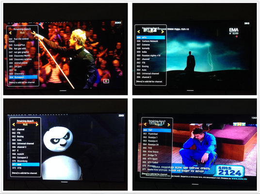 Russian IPTV Google Media Player Support 170 Plus LIVE TV Retro Draiv Best IP2000