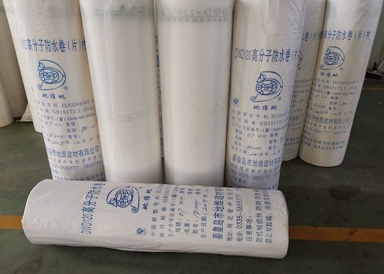 Flexible Elastomeric Waterproofing Membrane , Slab Waterproofing Membrane Anti Seepage