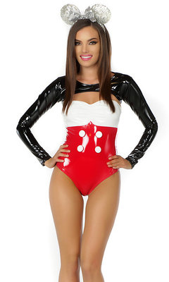 Miss Mouse Sexy Mouse Costume Wholesale with Size S to XXL Available
