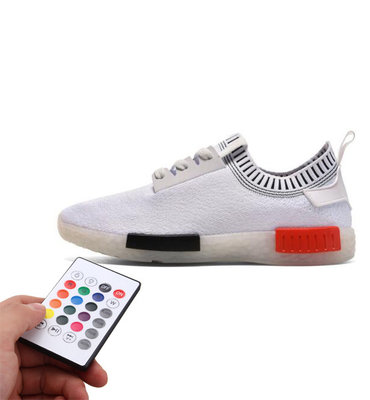 IR Remote Control Led Light Up Sneakers , Celebrations Mens Light Up Shoes supplier