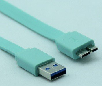 Flat Micro USB 3.0 Charging & Syncing Cable