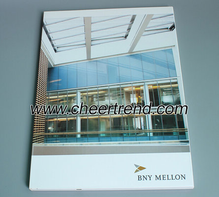2017 Hot Product Customized CMYK Printing A4 size 4.3 inch 7 inch Lcd Video Brochure card with pocket design