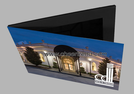 High quality 10 inch LCD Color Screen Video Brochures With touch screen