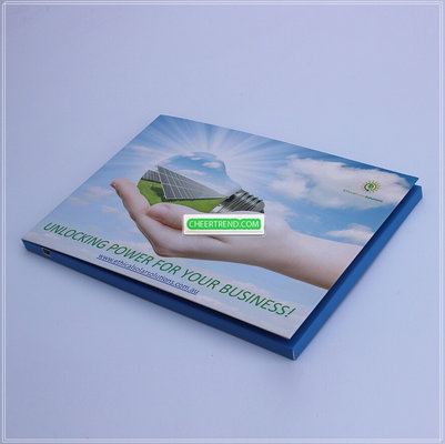 Full color print design 4.3'' 5'' 7 inch digital video brochure with Factory cheapest price for promotion
