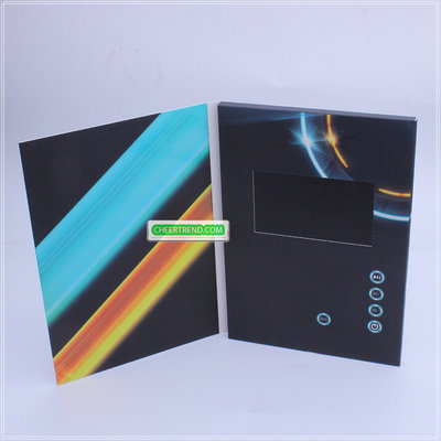Hot Vertical design 4.3 inch 4c printing lcd screen video auto playing digital video brochure for gifts
