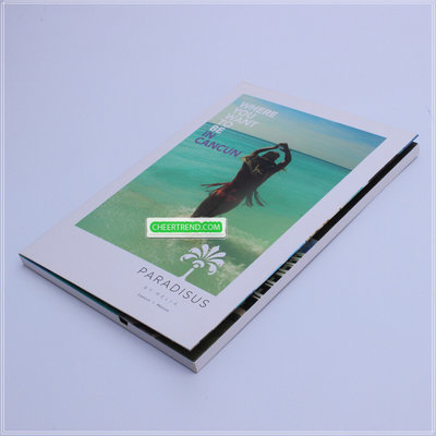 2017 Hot Sexy Portrait design 4.3 inch CMYK  printing 128M lcd screen video brochure card for gifts