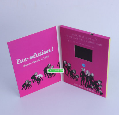 Promotional business card 2.4 inch LCD card /Video brochure/Video book