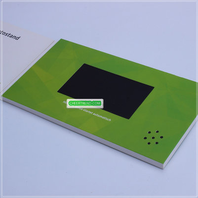 Custom Color Printing 4.3 Inch Tft Digital Mailer Lcd Screen Video Greeting Cards Brochure For Business Promotion