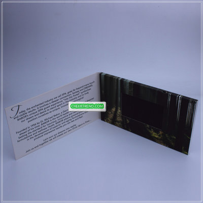 China factory supply competitive price 4.3 inch lcd advertising video brochure/lcd Video Brochure/ Video Greeting card