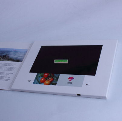 China best factory supply 7 inch LCD video brochure,video book,video greeting card with 512Mb memory