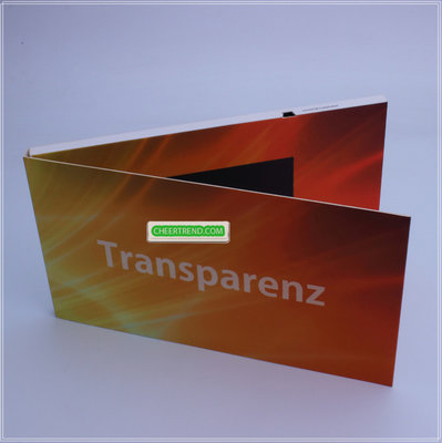 4.3 TFT LCD module in print video brochure,video greeting card,video postcard,video book for advertising and promotions