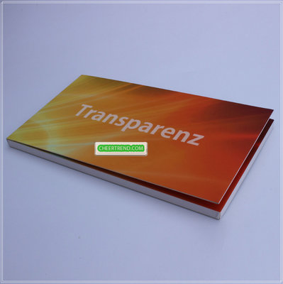Promotional OEM TFT Screen 4.3 inch lcd video greeting card, video brochure with 128M memory