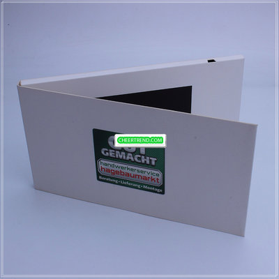 Customized 2.4" 4.3" 5" 7" digital video greeting card advertising video brochure business book