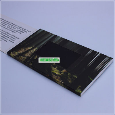 4.3 inch TFT LCD screen promotional video book