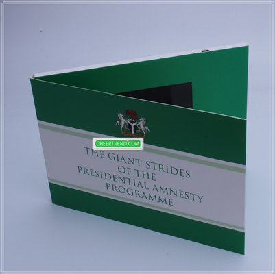 LCD Video Player Book 4.3 " 480*272 128MB,digital video brochure