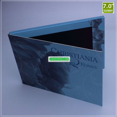 Competitive price LCD Video brochure 7 inch /Video Book /Digital Video greeting Card