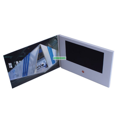 Directly manufacture 7 inch LCD screen video display /video brochure/video book/video greeting card