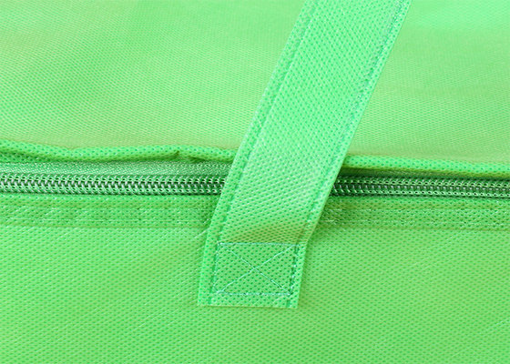 Thermal Insulated Milk Green Cooler Tote Bag Dry Aluminum Food Delivery