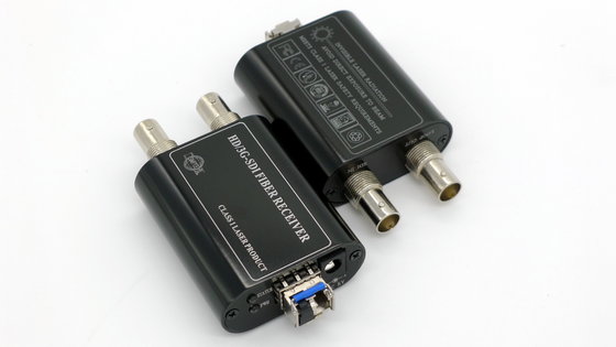 SD/HD/3G-SDI to fiber Media converter-3G-SDI over fiber optic Extender  LC single mode single fiber