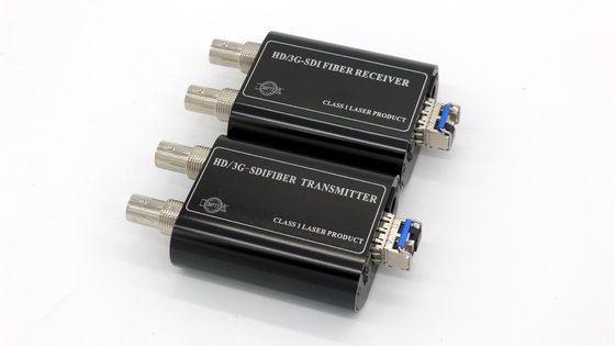 Broadcast 3G-SDI video to fiber converter-BIDI 3G HD-SDI / HD-SDI / SDI Video over Fiber Extenders