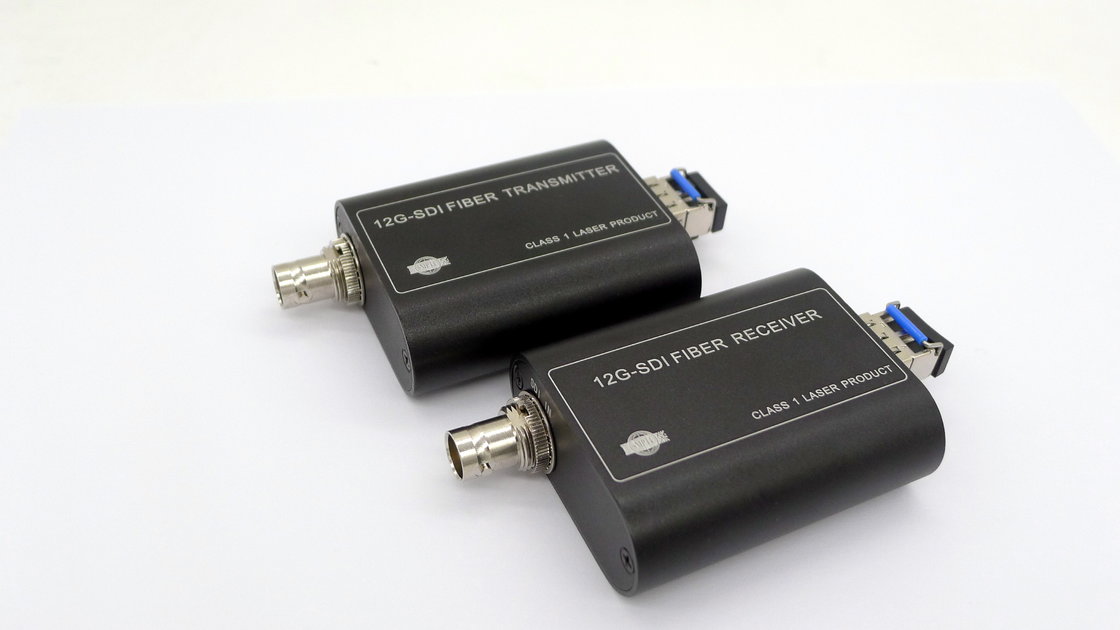 Single channel 12G-SDI to fiber converter-4K camera video Ultra HD SDI to fiber-12G-SDI over fiber optic Exterder