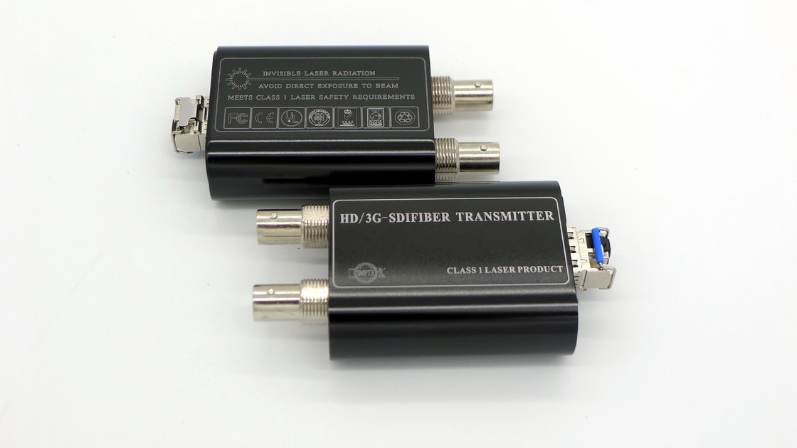 1 channel HD-SDI to fiber converter-BIDI HD-SDI over fiber optic Extender with Loopout sdi video 3G-SFP Optical module